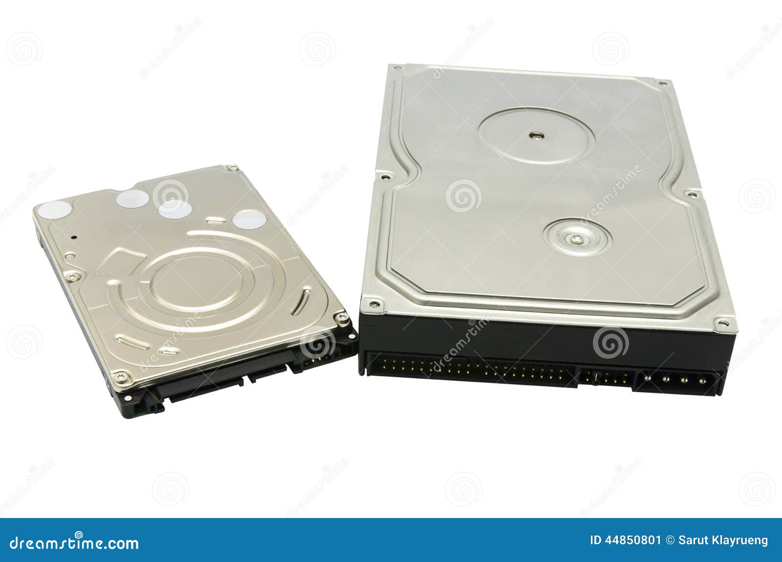Hard Drive Isolated on White Background Stock Image - Image of industry ...