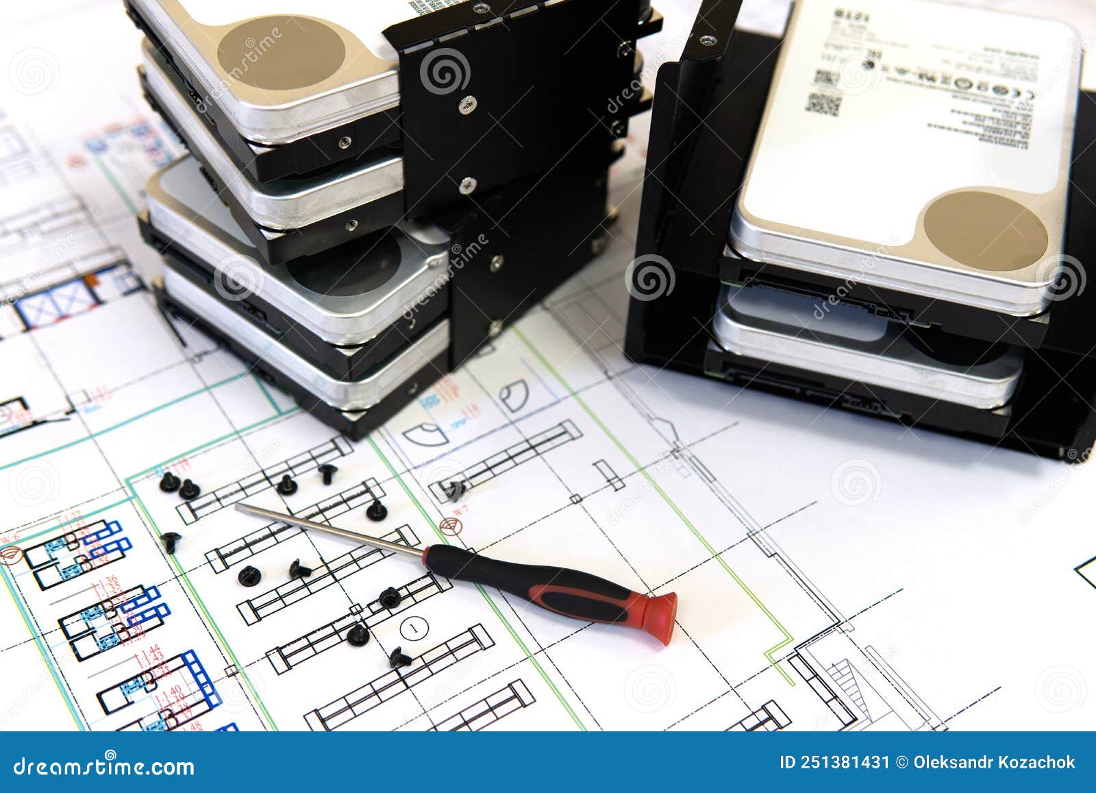 Ssd With A Screwdriver Upgrade And Repair Desktop Computer Internal ... Ssd With A Screwdriver Upgrade And Repair Desktop Computer Internal ...