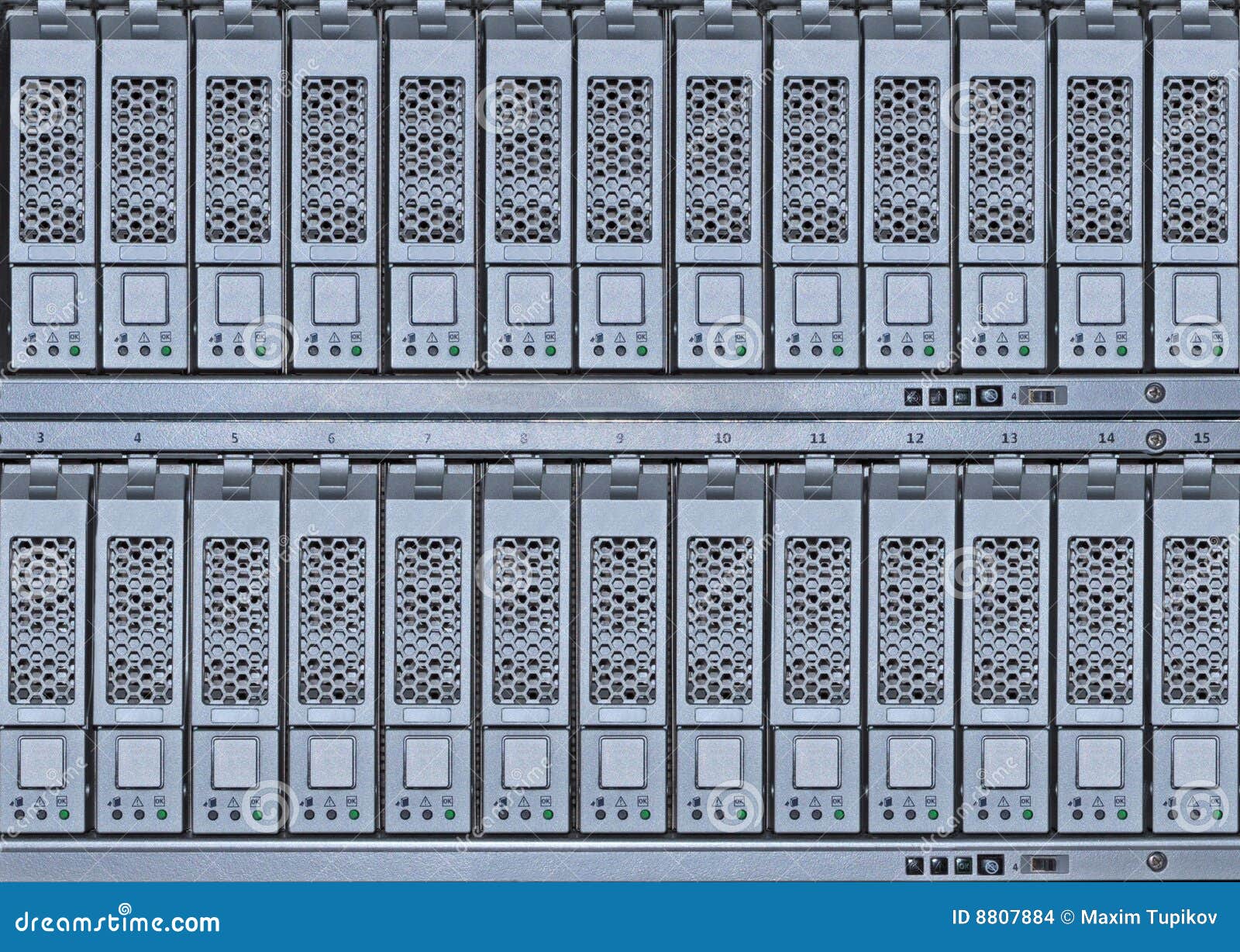 Hard drives library stock photo. Image of backup, bytes - 8807884