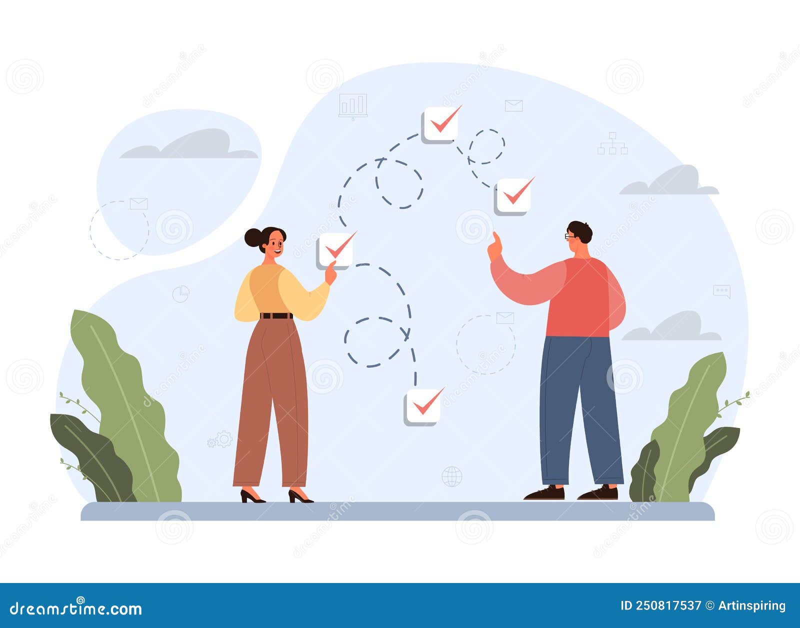 Hard or Easy Path Choice Concept. Difficult Decision-making, Stock ...