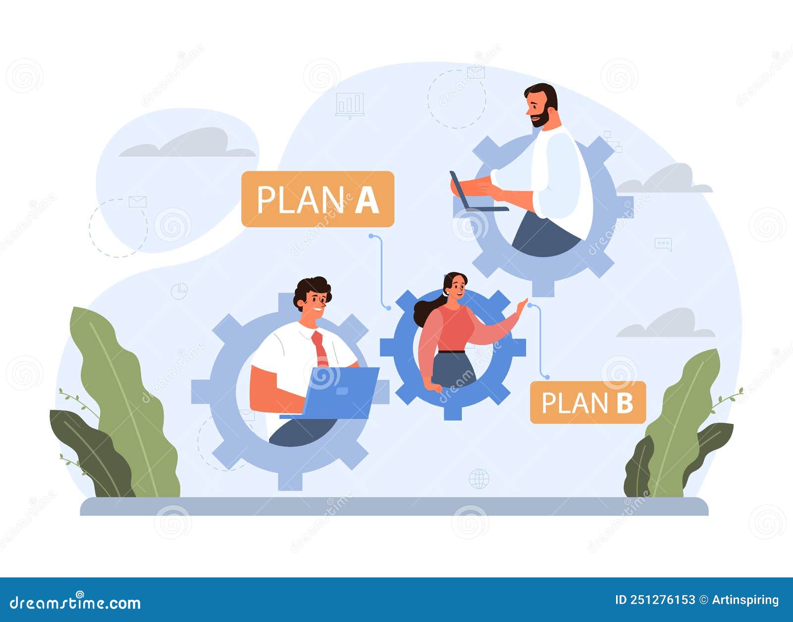 Hard or Easy Path Choice Concept. Difficult Decision-making, Stock ...