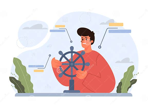 Hard or Easy Path Choice Concept. Success or Failure Stock Vector ...