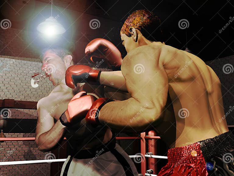 Hard fight stock illustration. Illustration of champion - 17248613