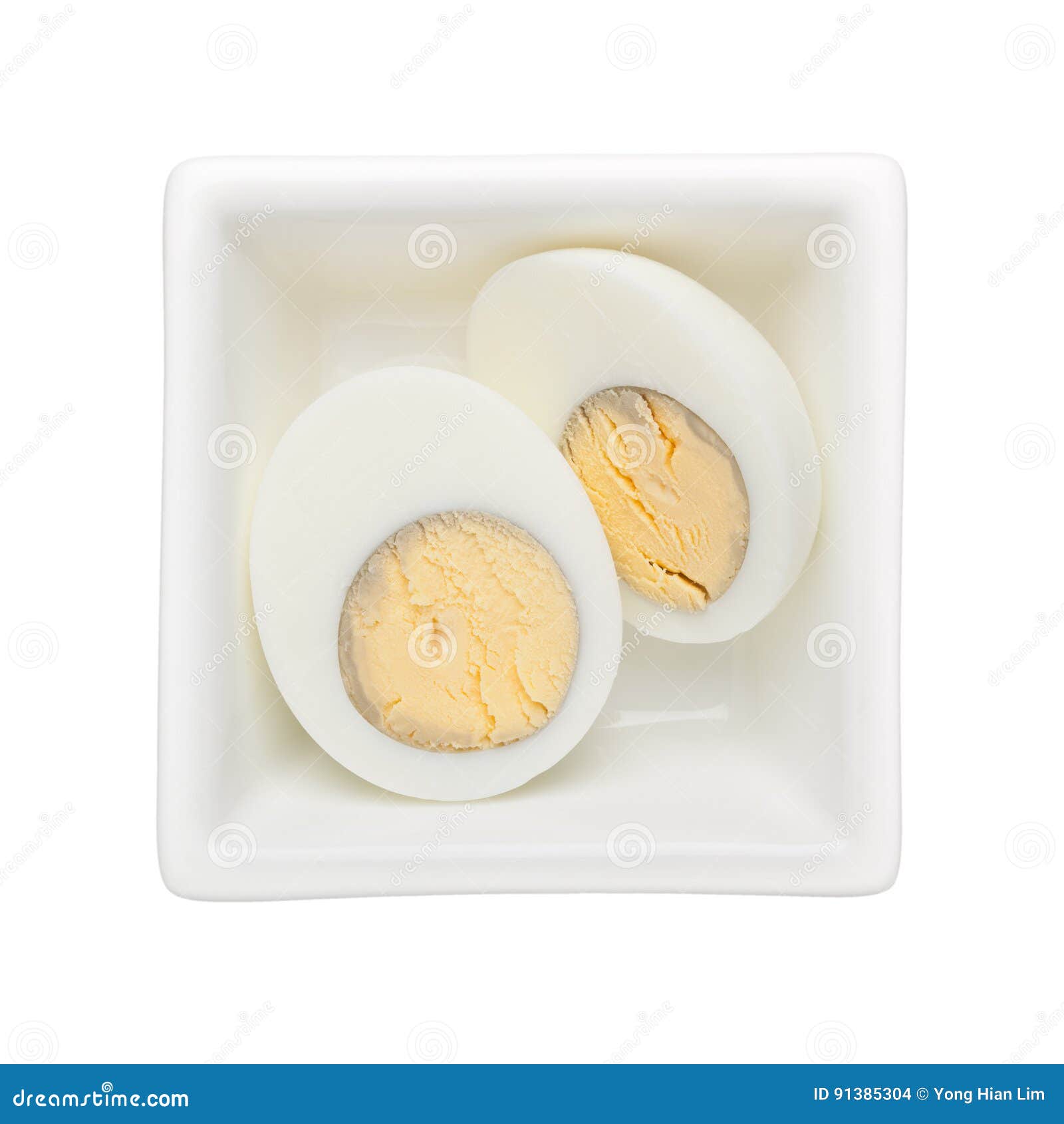 Hard gekookt ei stock foto. Image of voeding, gezond - 91385304