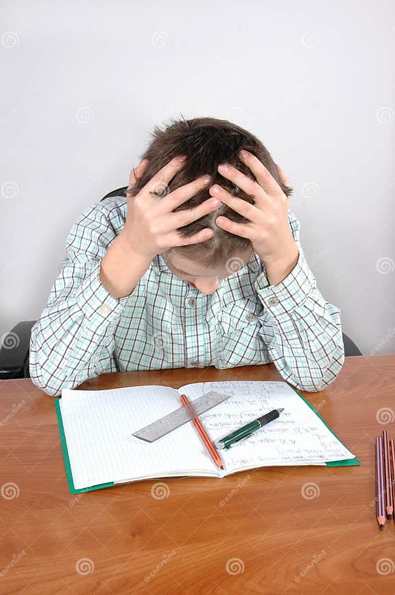Hard homework stock photo. Image of education, difficult - 12302552