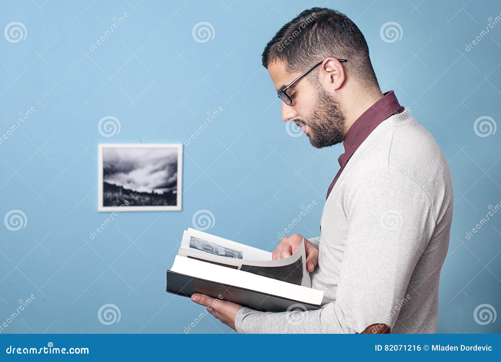 Hard Lesson for Young Student Stock Photo - Image of thinking, learn ...