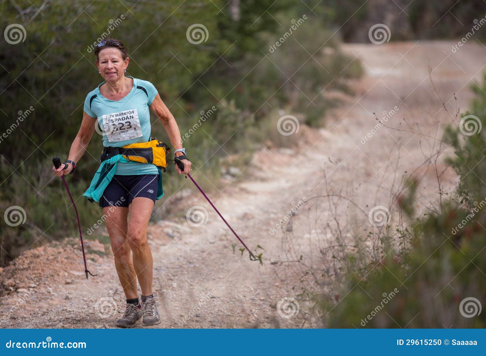 Hard Marathon Mountain Race, Track Editorial Image - Image of physical ...