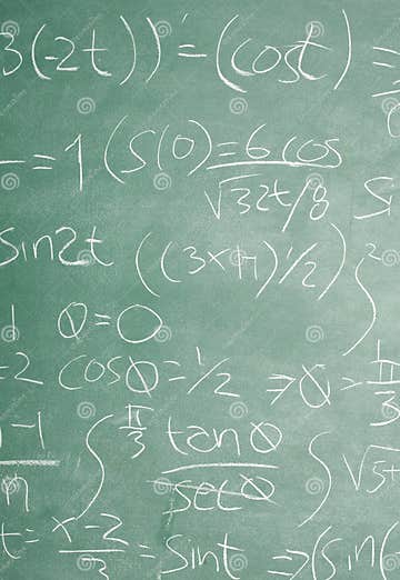 Hard math equation stock image. Image of university, study - 6109355