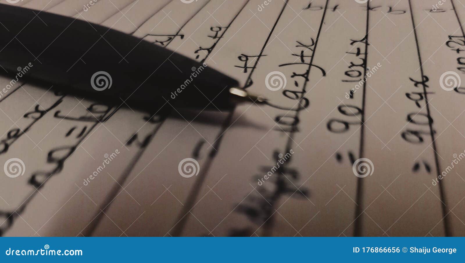 Hard mathematics stock photo. Image of waterdrops, background - 176866656
