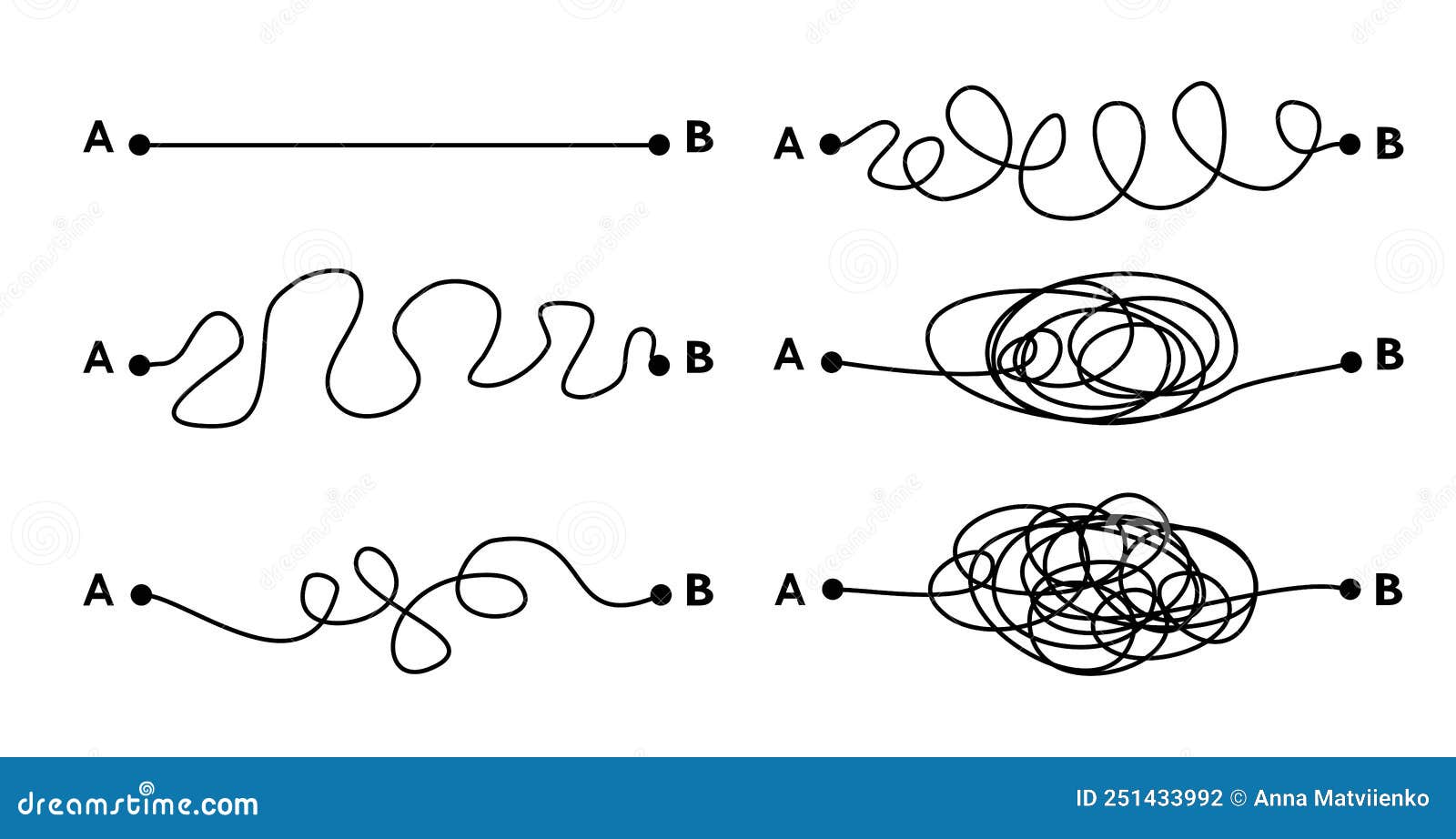 Complicated Or Simple. Stock Photography | CartoonDealer.com #26906378