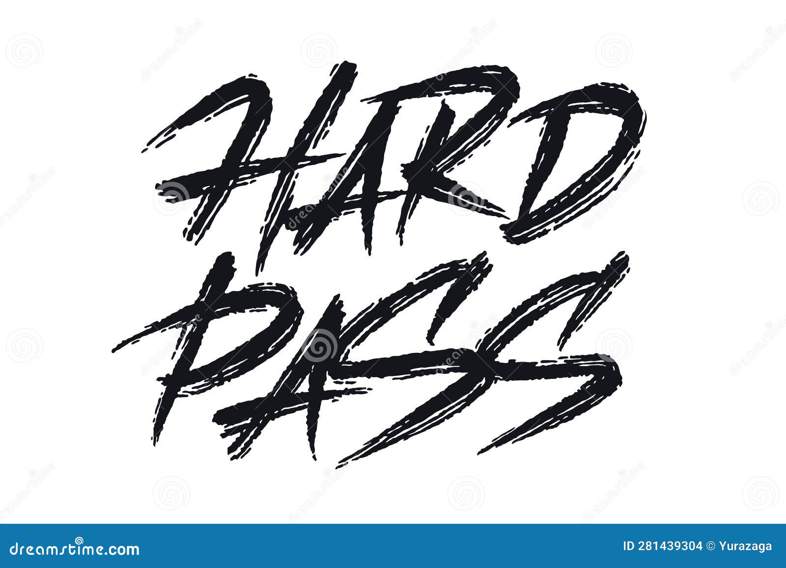 Hard Pass vector lettering stock vector. Illustration of symbol - 281439304