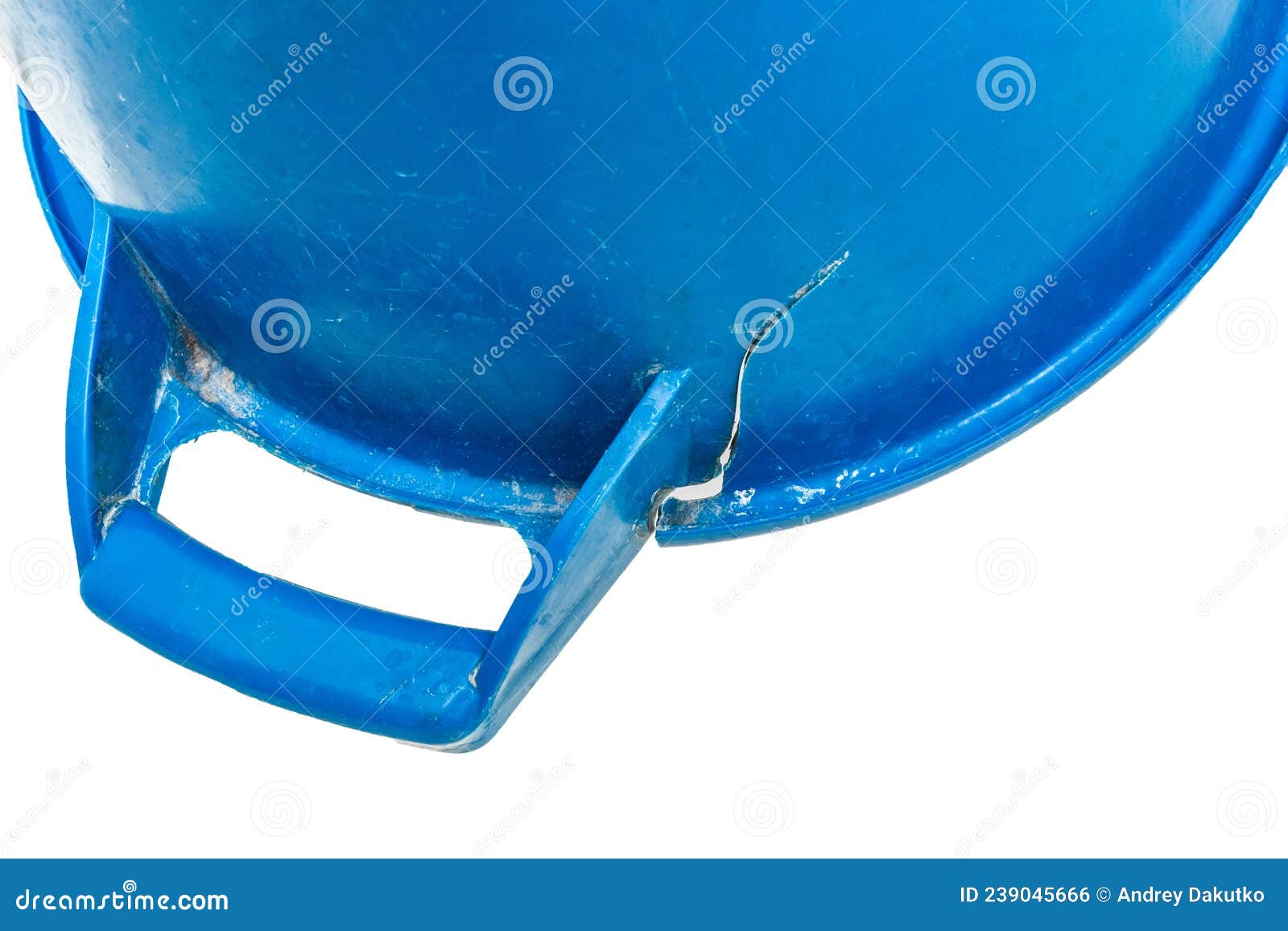 Hard Plastic Crack Broken Material Damaged Old Structure Abandoned ...