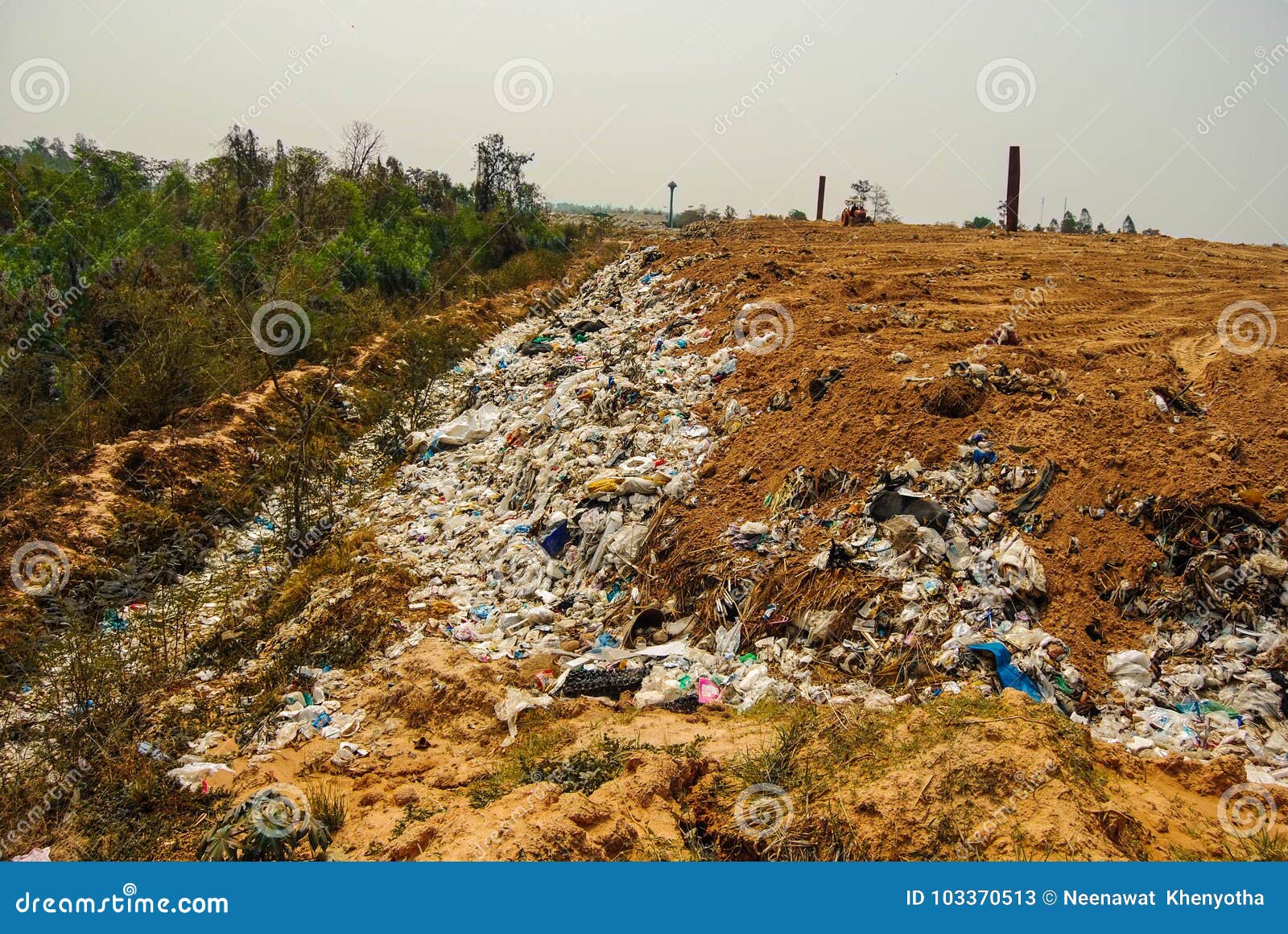 Hard Plastic Garbage Decomposition. Pollution from the Consumer Society ...