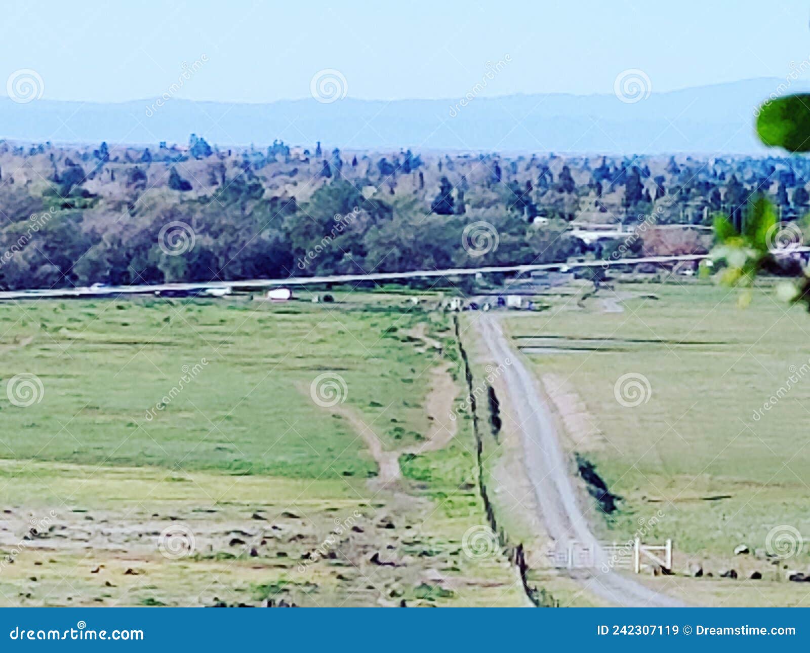 Hard road or easy road stock image. Image of landscape - 242307119