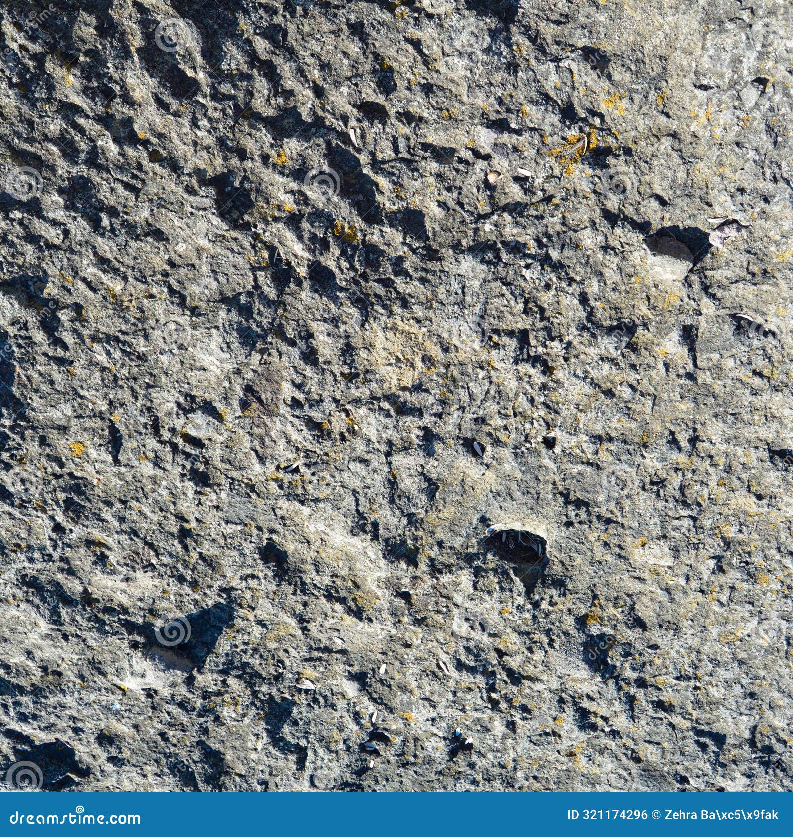 Hard Rock Crack Surface Texture Grey and Blue Stock Photo - Image of ...