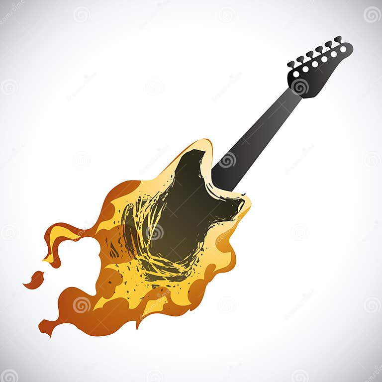 Hard rock design stock illustration. Illustration of music - 46410472