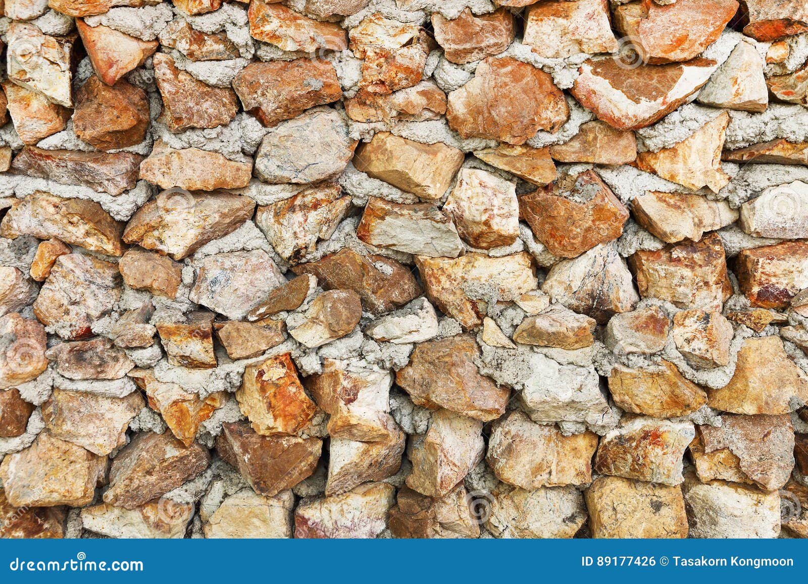 Hard Stone with Cement for Background and Design Stock Photo - Image of ...