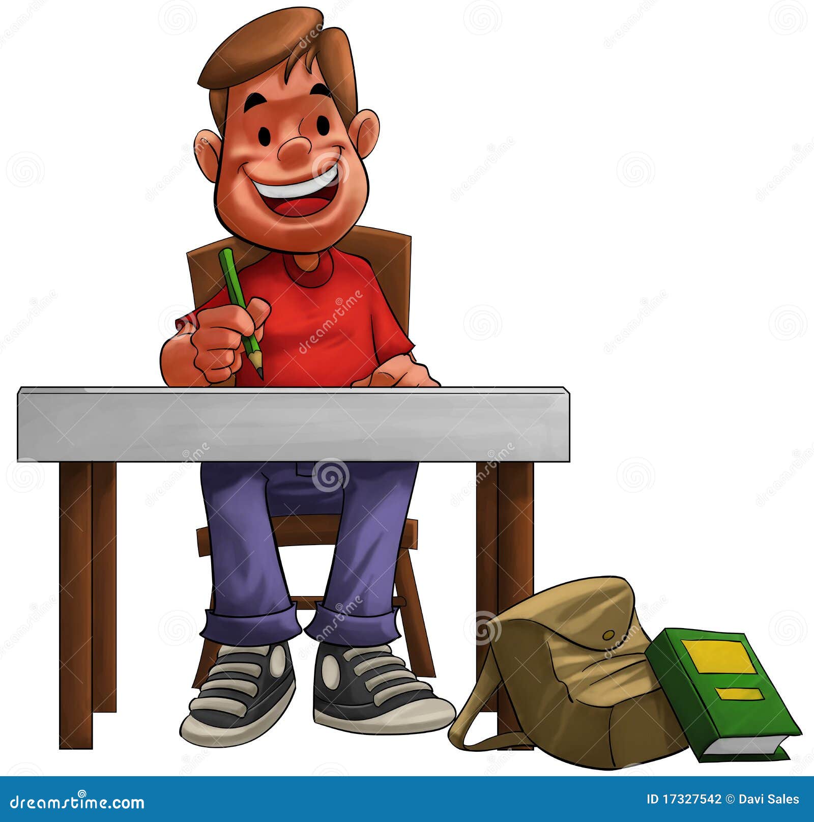 Cartoon Doing Work Stock Photos - Royalty Free Pictures