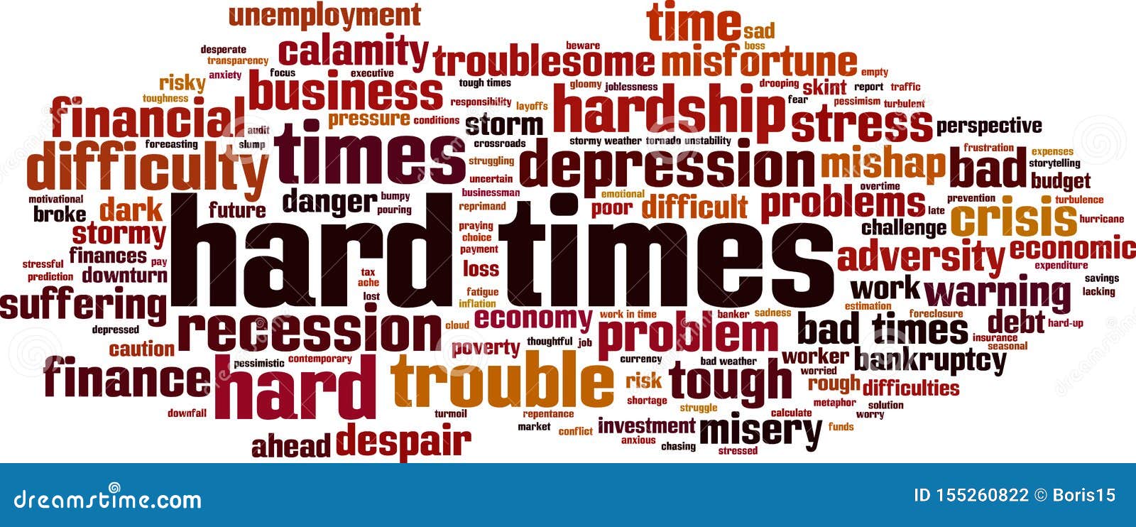Calamity And Hardship In Life - Pictured By Word Calamity As A Heavy ...