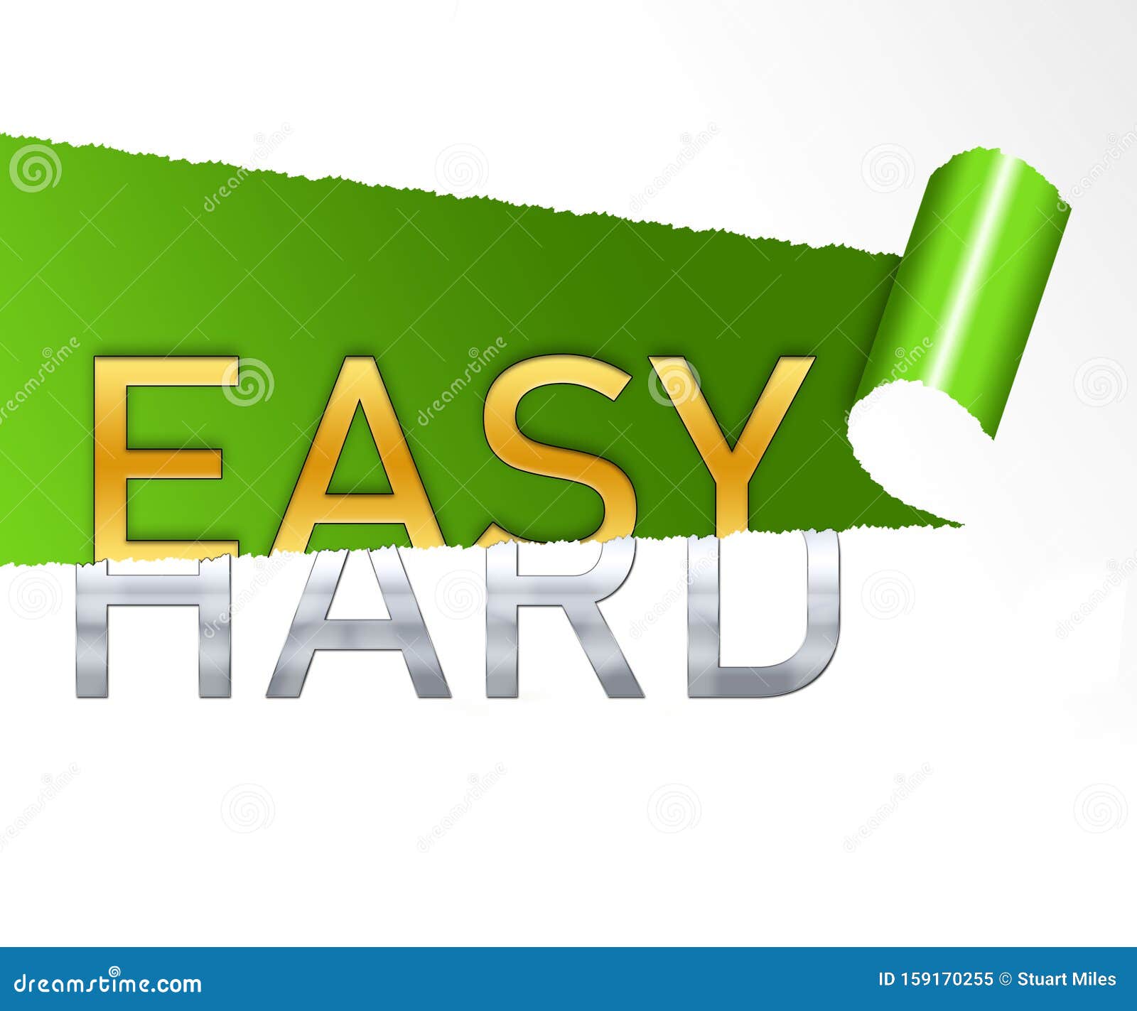 Hard Vs Easy Paper Represents Tough Choice Versus Difficult Problem ...