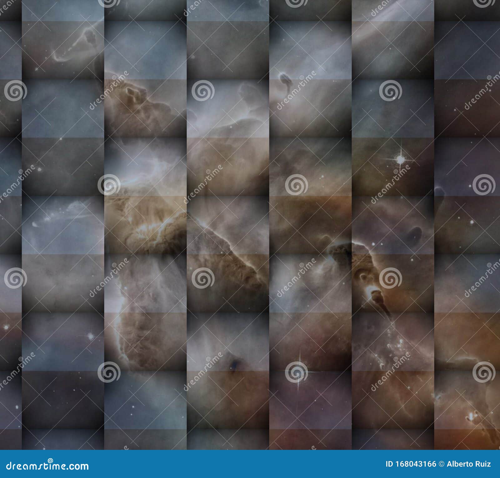 Hard Wall 5 of Galactic Cubes with 3d Shadows Stock Illustration ...