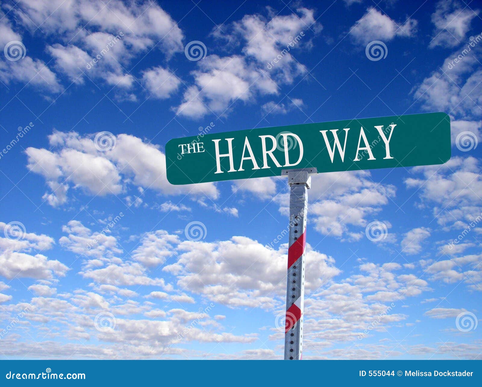 "the Hard Way" stock photo. Image of industry - 555044