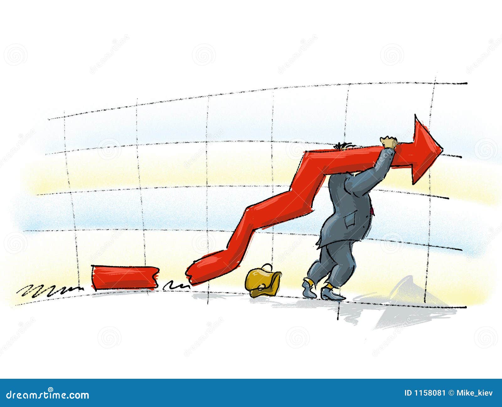 Hard work stock illustration. Illustration of change, hard - 1158081