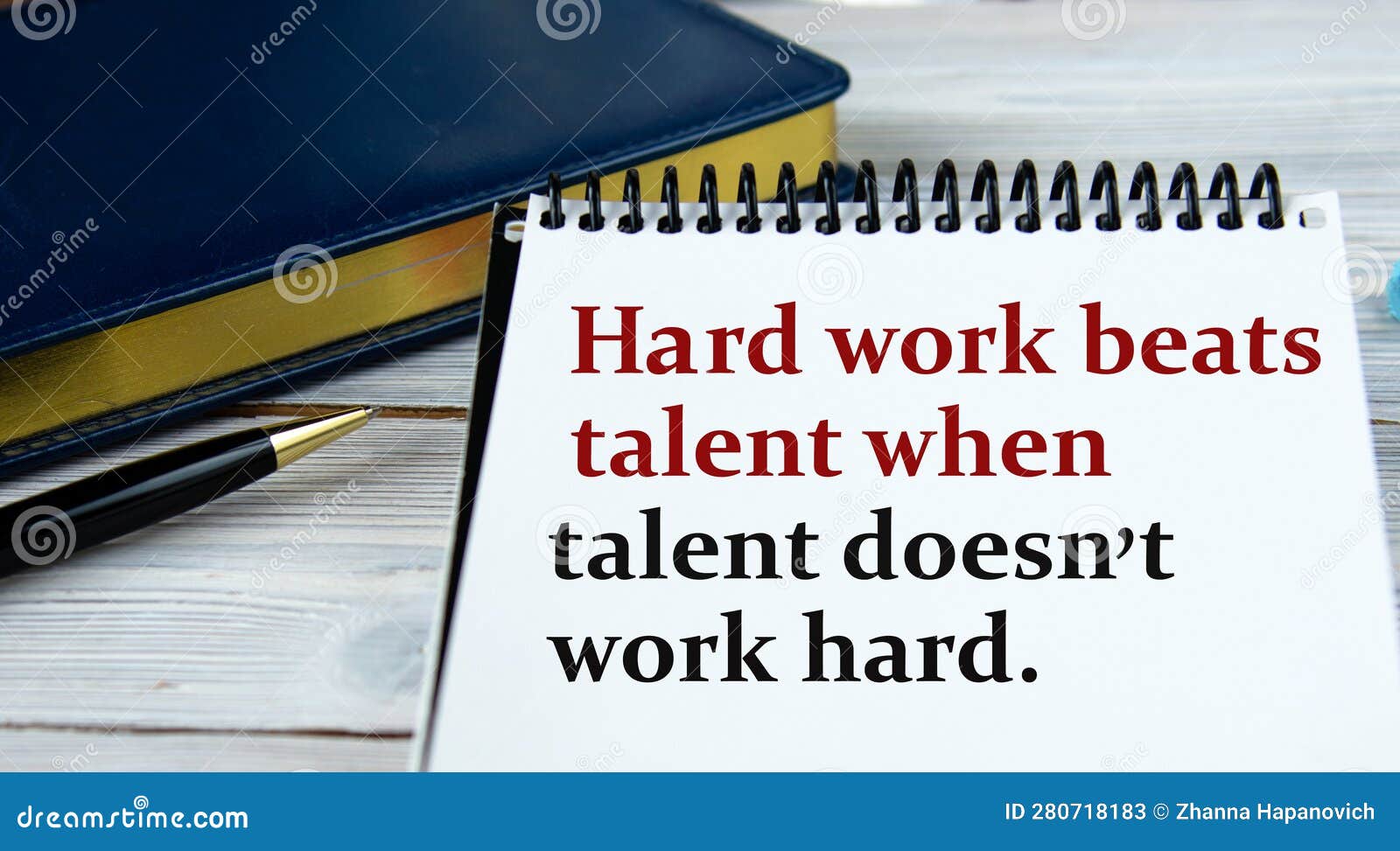 Hard Work Beats Talent when Talent Doesn T Work Hard - Word in a ...