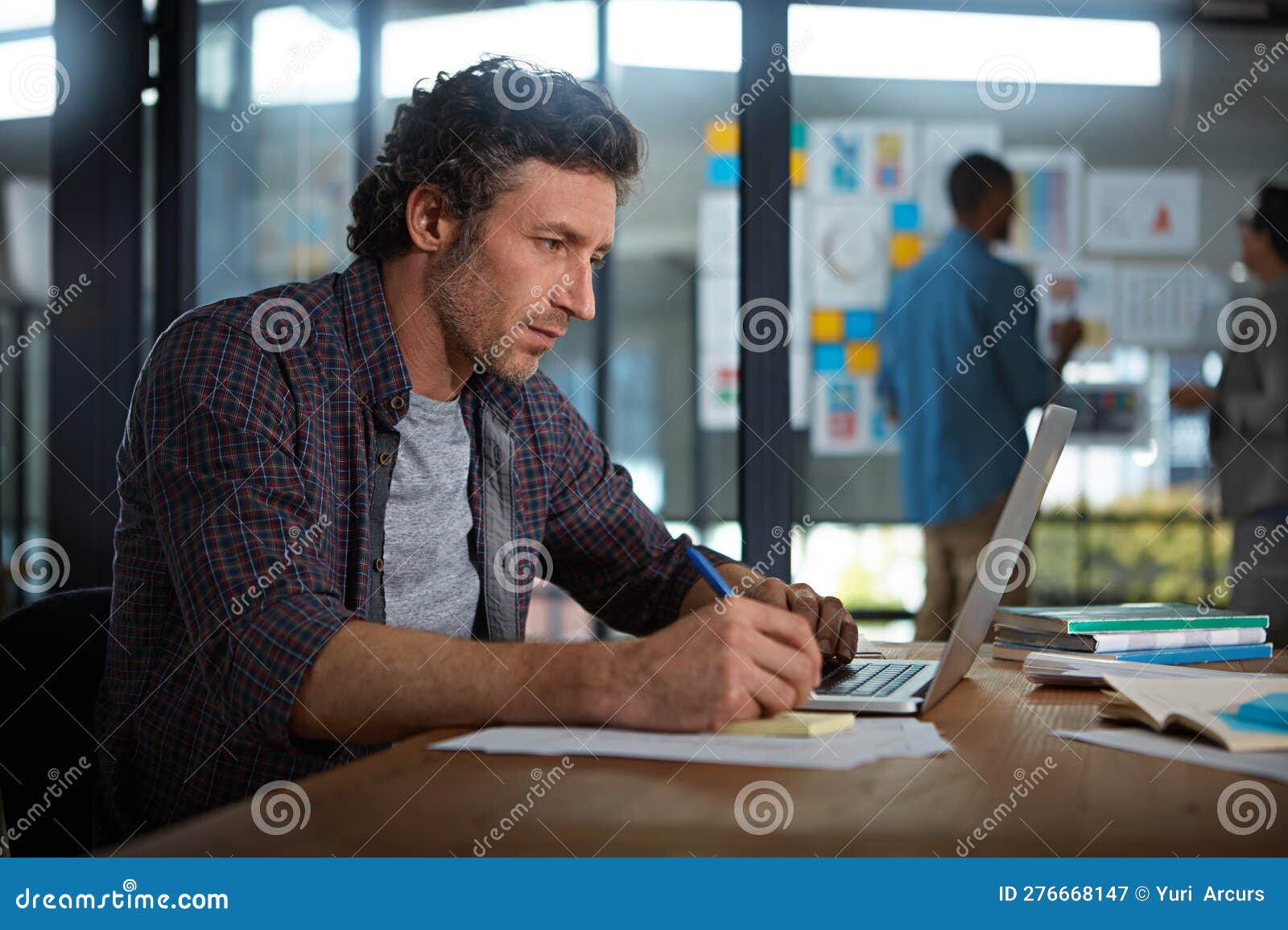 Hard Working Businessman