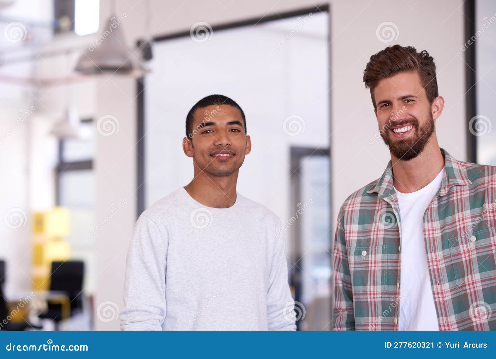 Hard at Work. a Handsome Young Man Working in His Office. Stock Image ...