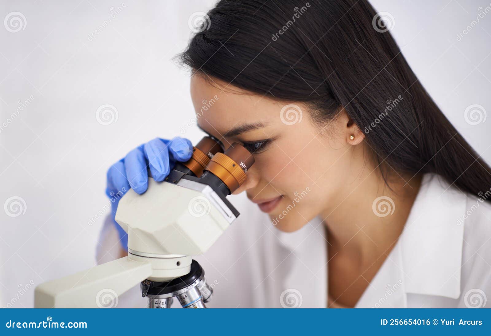 Hard at Work Improving Quality of Living. Portrait of a Female ...