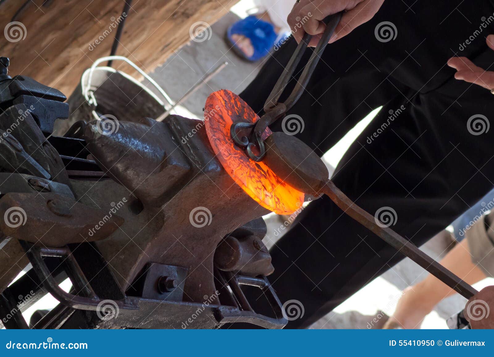 Hard Work of Master Blacksmiths Stock Photo - Image of blacksmith ...