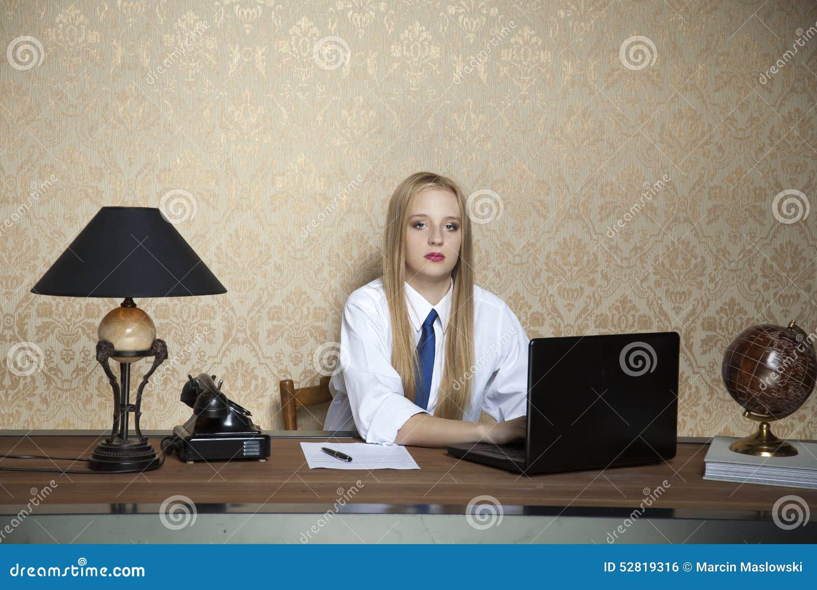 Hard work in the office stock photo. Image of female - 52819316