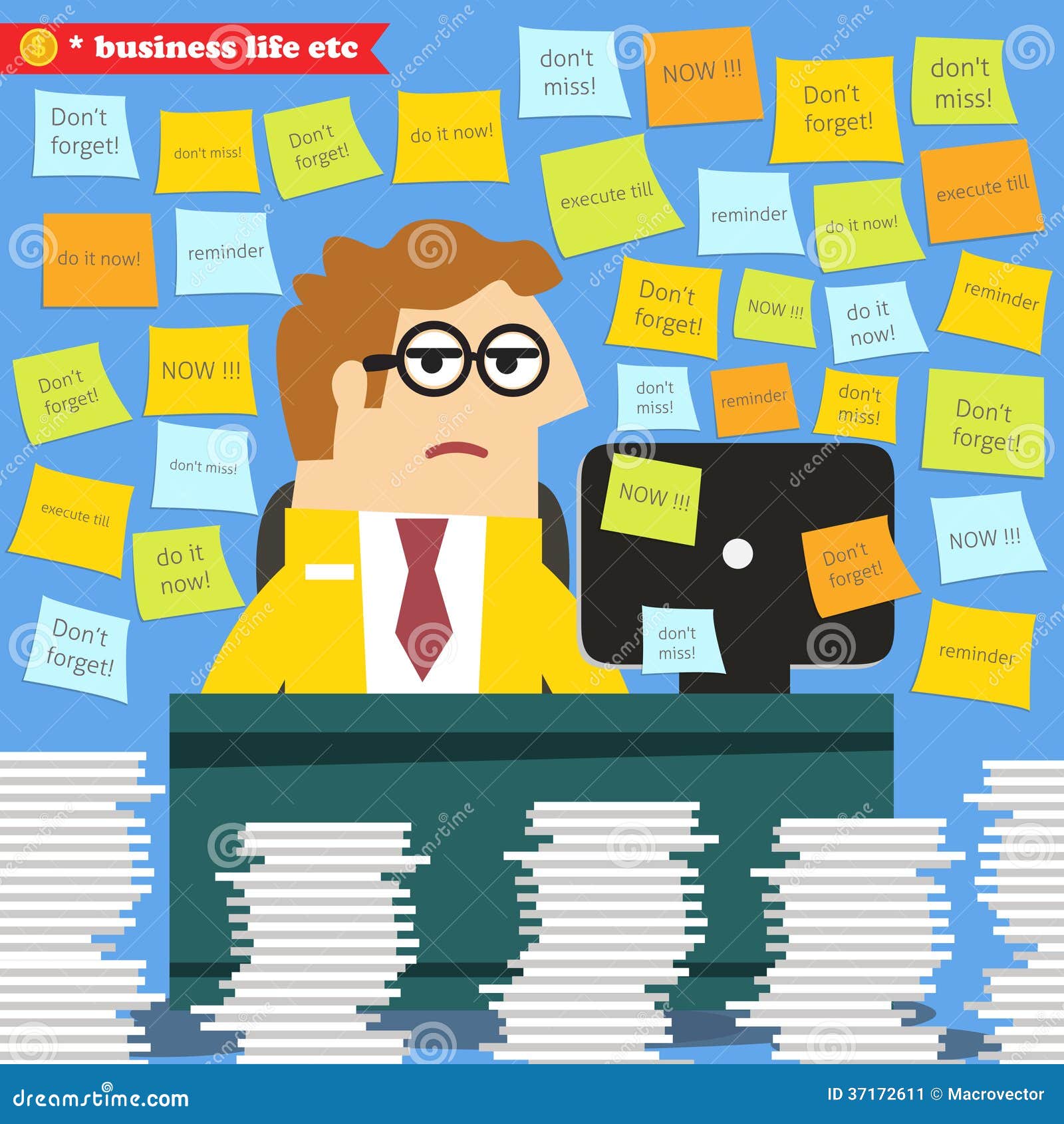 Paperwork Piles Stock Illustrations – 217 Paperwork Piles Stock ...