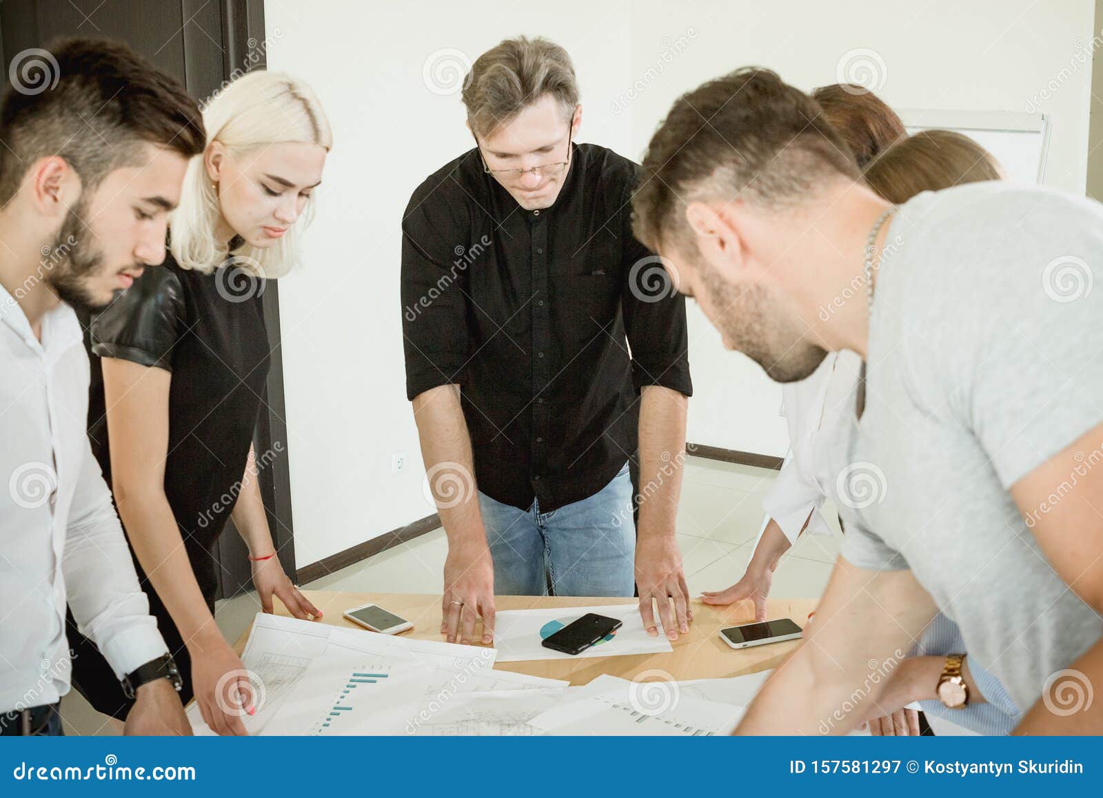 Hard Work on the Project. All Employees and the Project Manager are ...