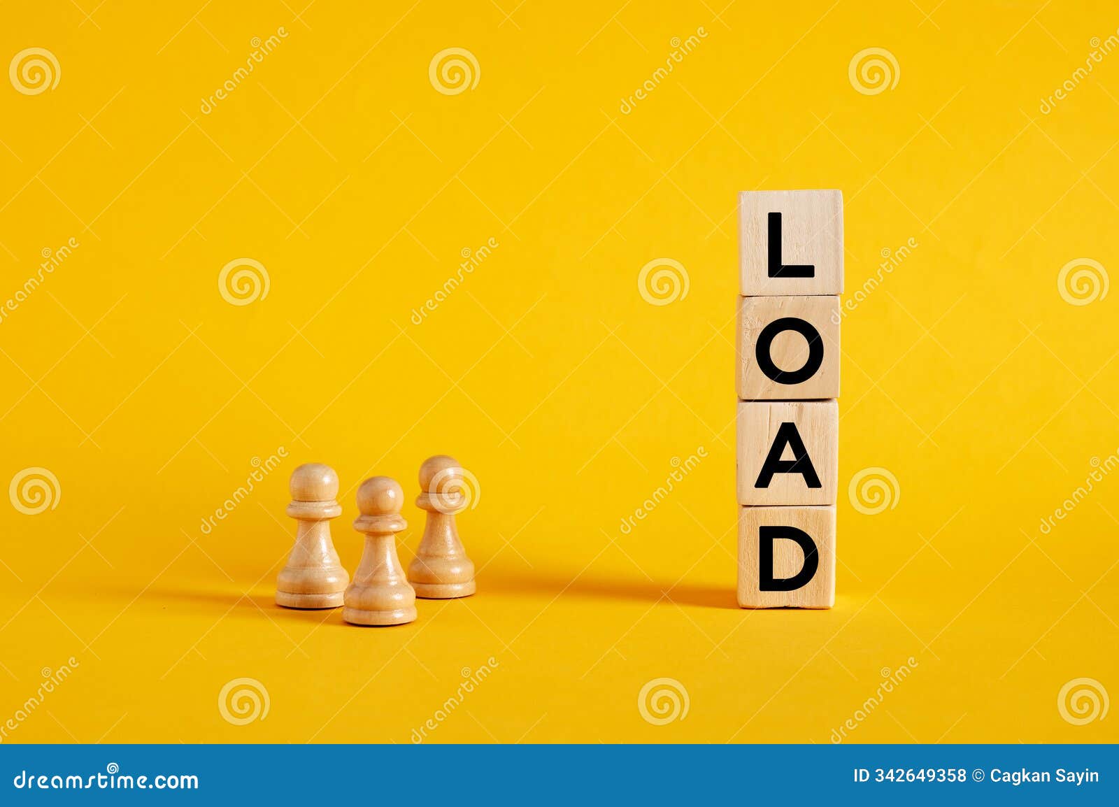 Hard Work and Removing a Barrier of Load Concept Stock Photo - Image of ...
