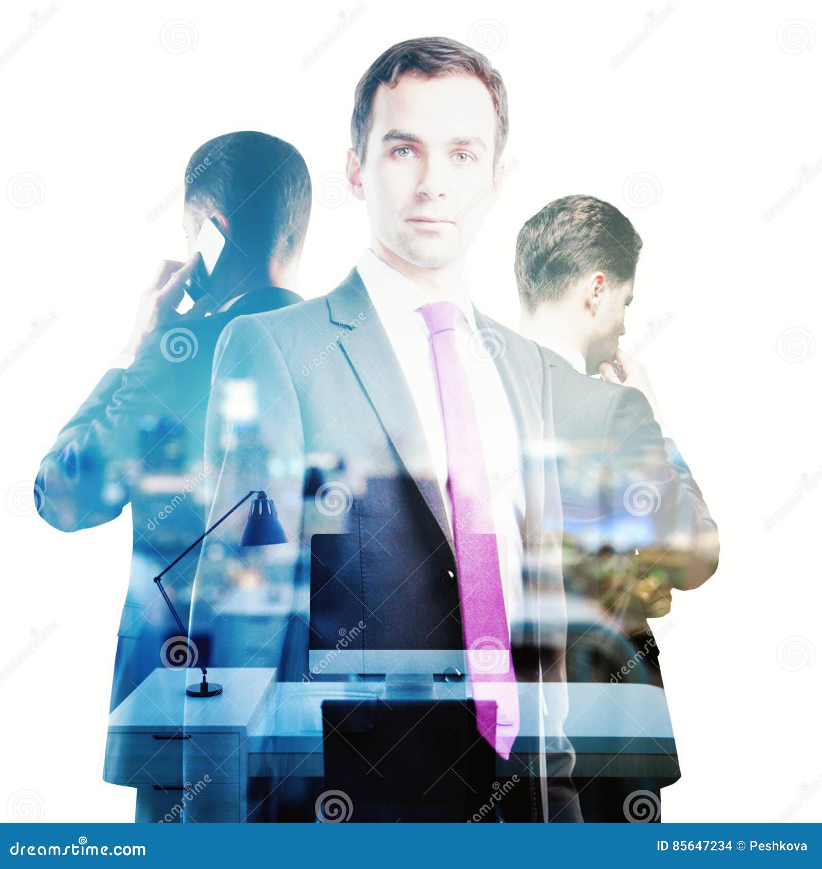 Hard Work and Teamwork Concept Stock Photo - Image of computer ...