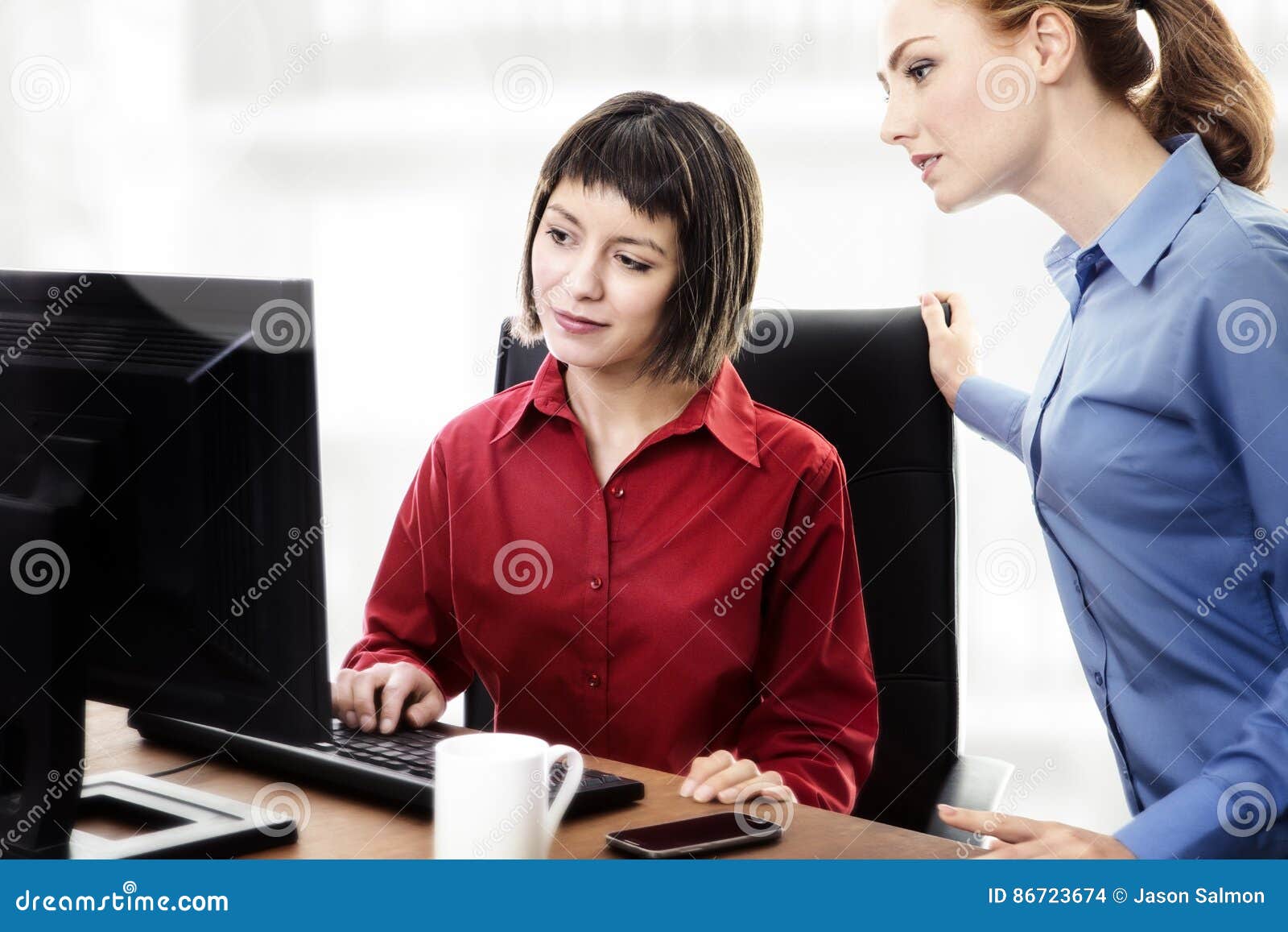 Hard at work stock photo. Image of communication, person - 86723674