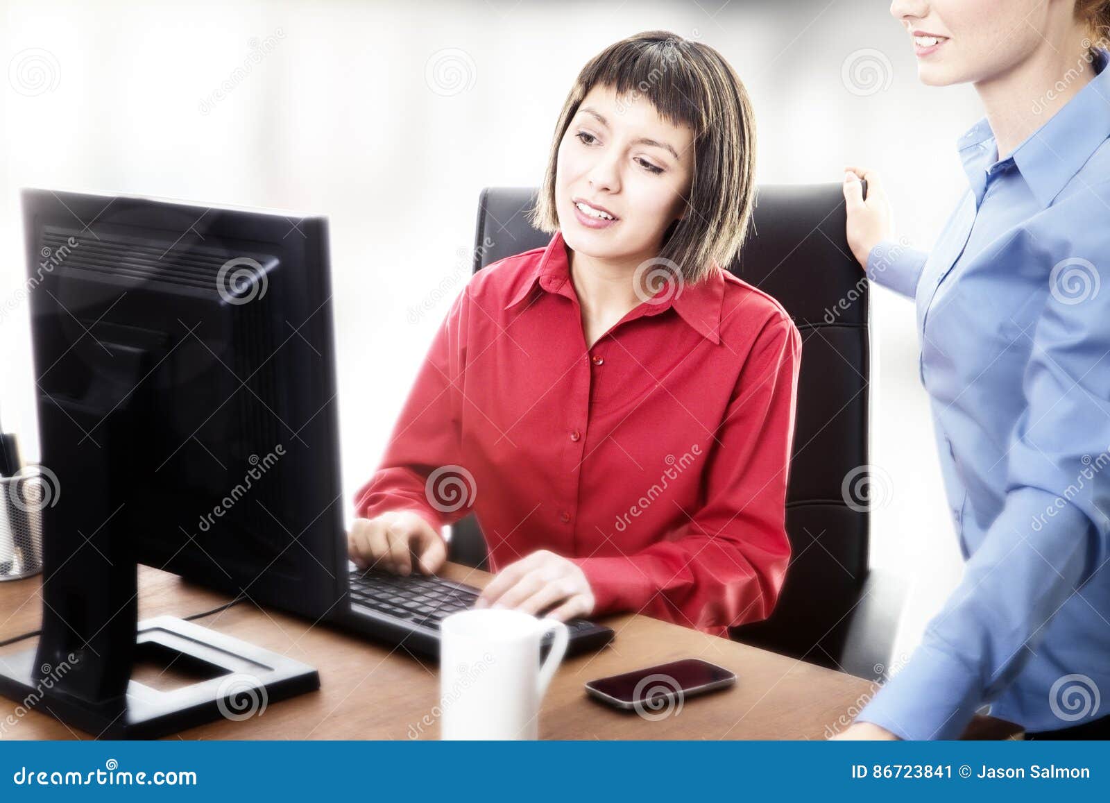Hard at work stock image. Image of professional, assistant - 86723841