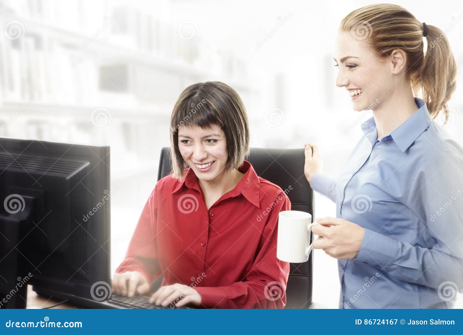 Hard at work stock image. Image of working, colleagues - 86724167