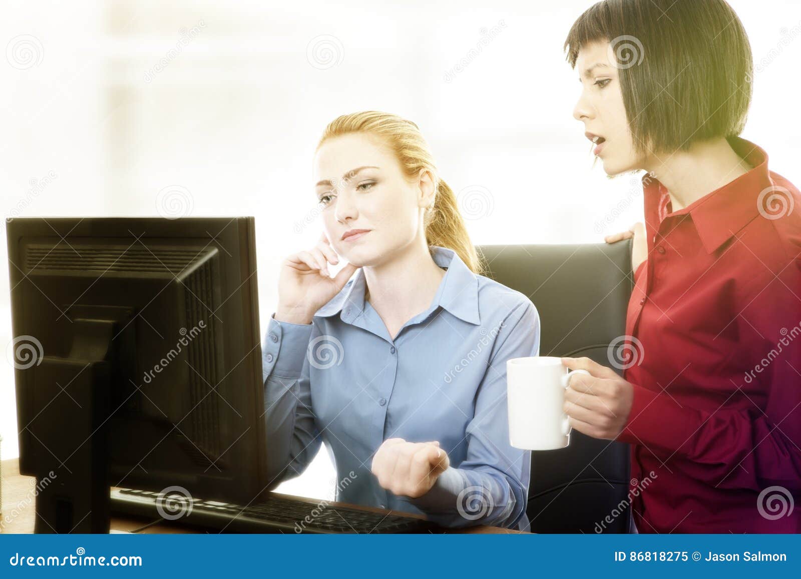 Hard at work stock image. Image of corporate, colleagues - 86818275