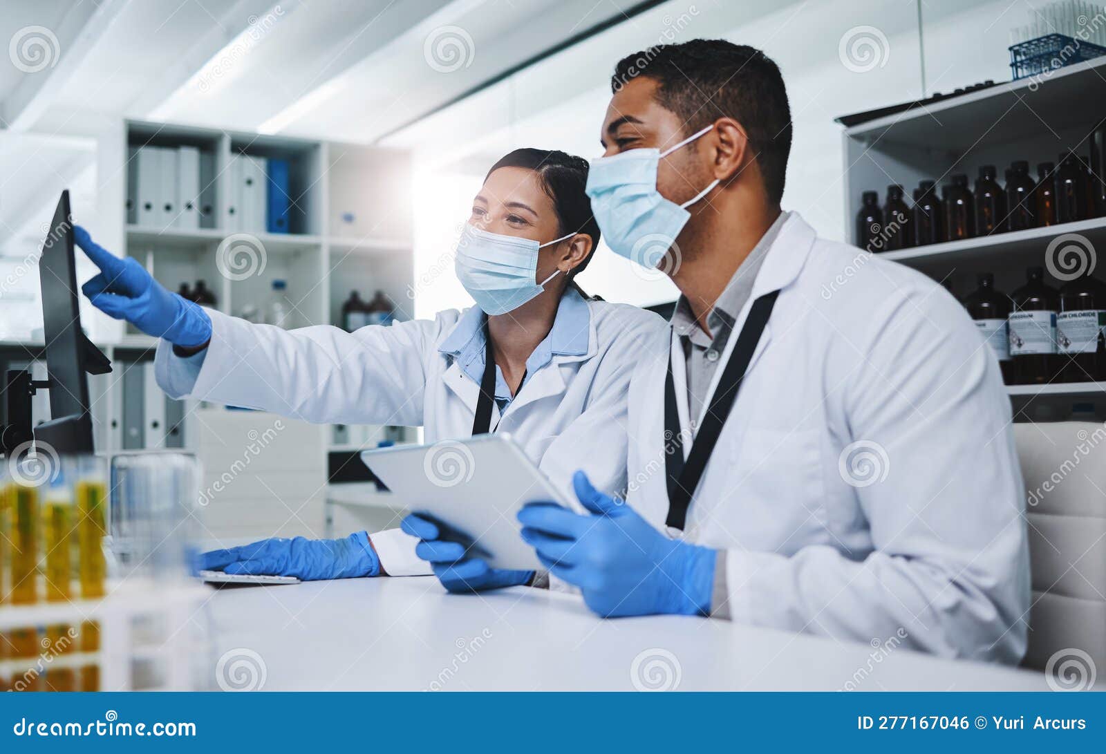 Hard Work Will Get Us the Cure. Two Young Researchers Using Digital ...