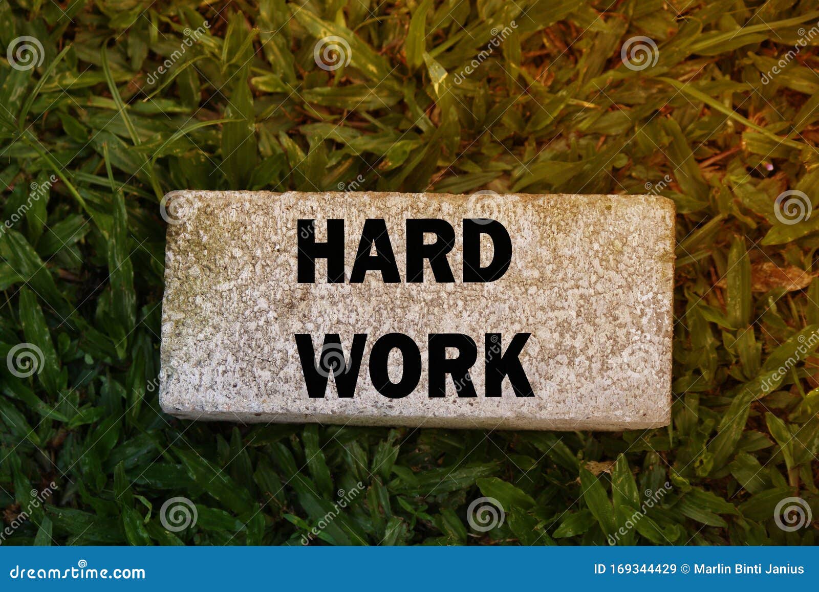 HARD WORK wording stock image. Image of inspiration - 169344429