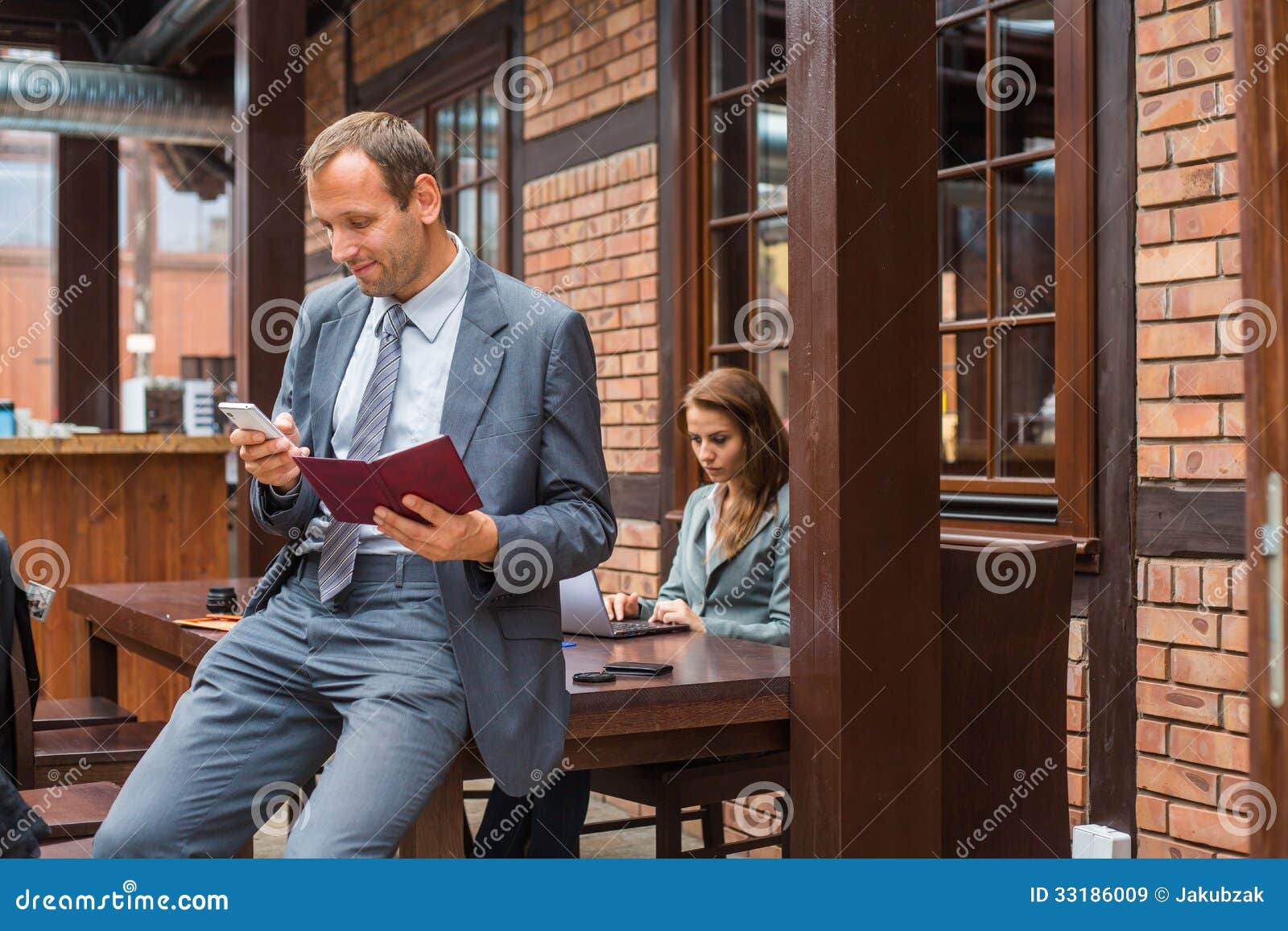 Hard Working Business People. Stock Image - Image of computer, business ...