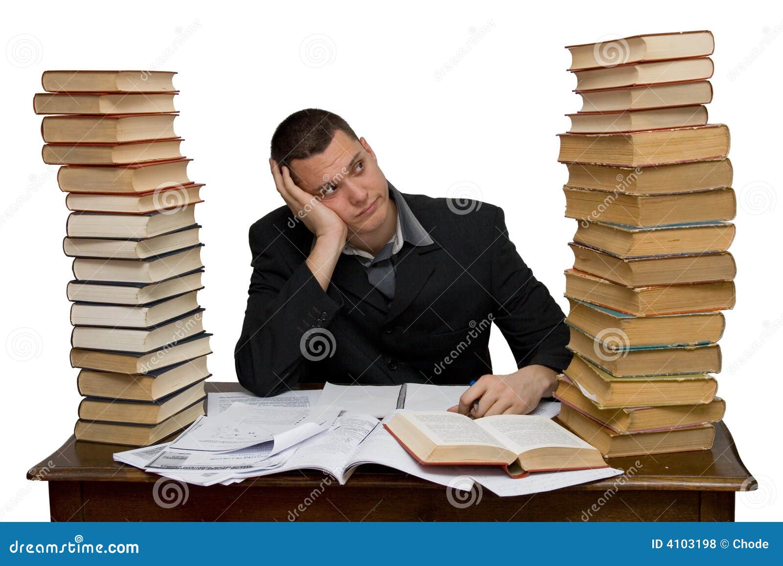 Hard Working Man Royalty Free Stock Photos - Image: 4103198