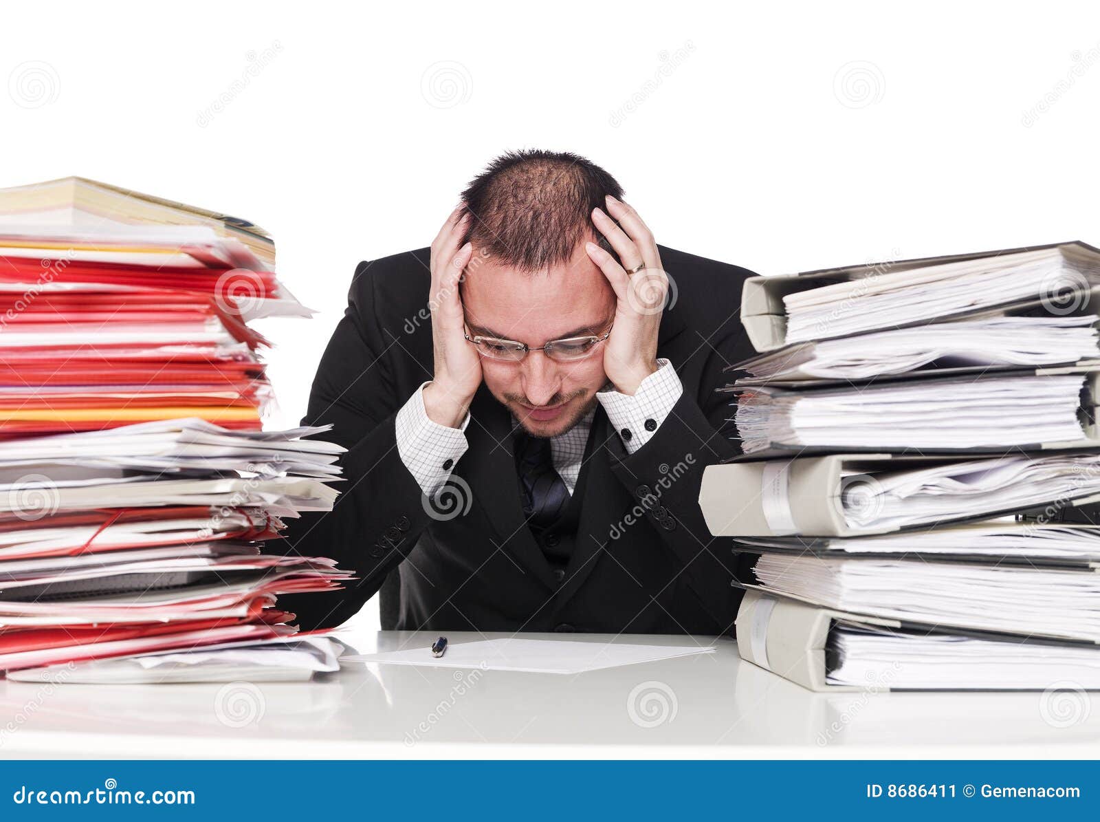 Hard Working Man Stock Image - Image: 8686411