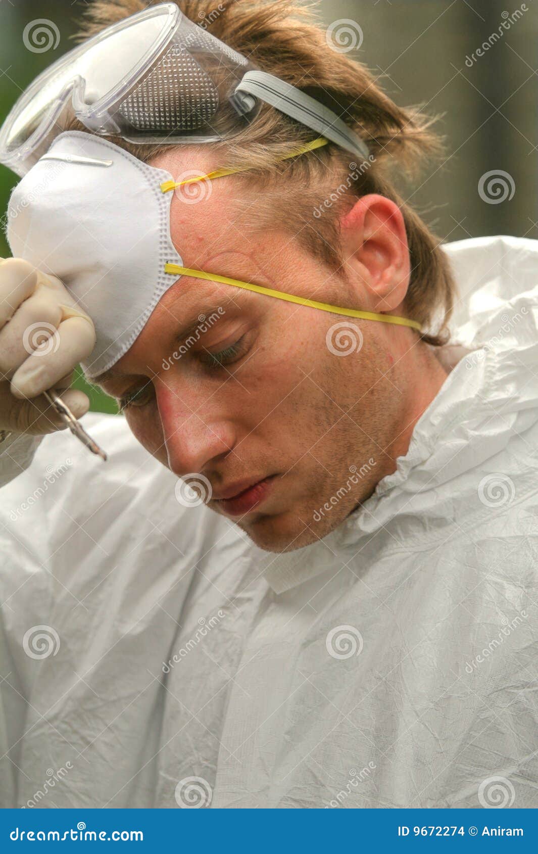 Hard working man stock photo. Image of working, outdoor - 9672274