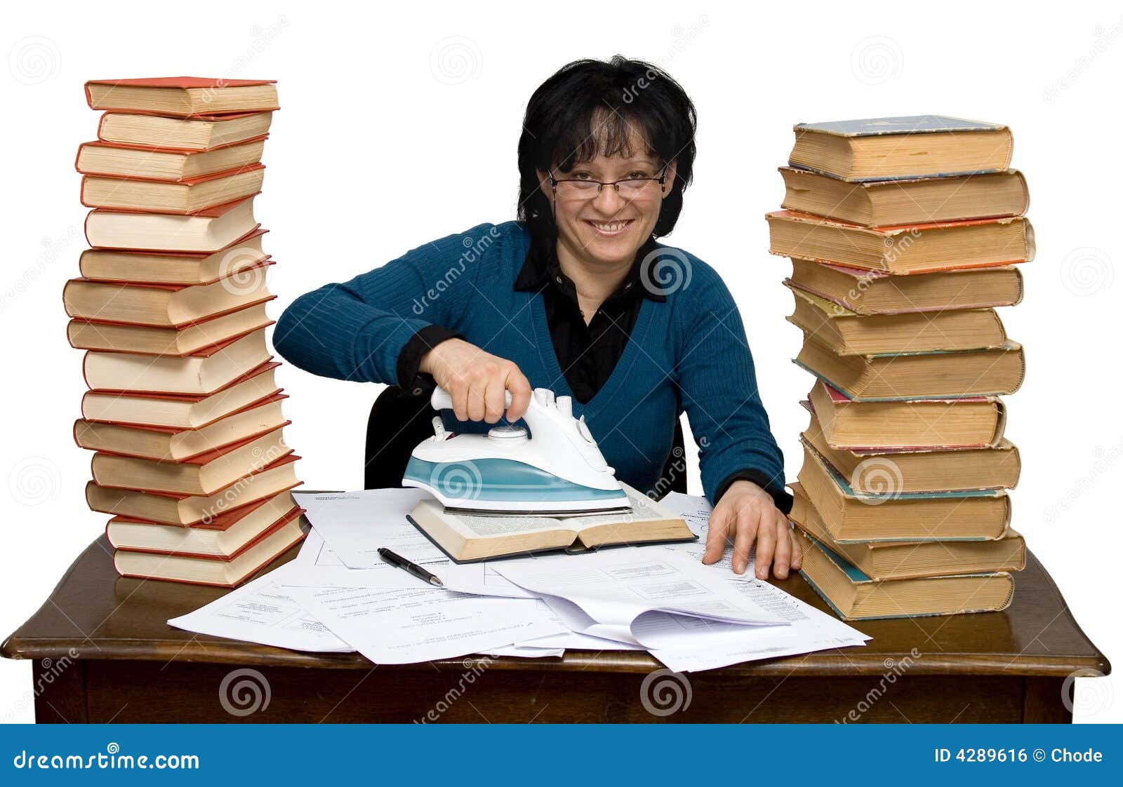 Hard working woman stock photo. Image of business, lawyer - 4289616