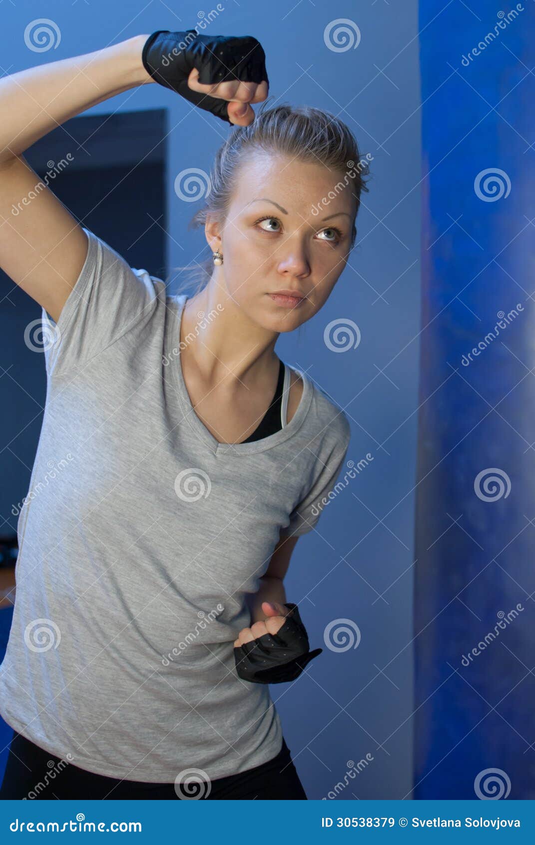 Hard workout in gym stock image. Image of body, exercise - 30538379