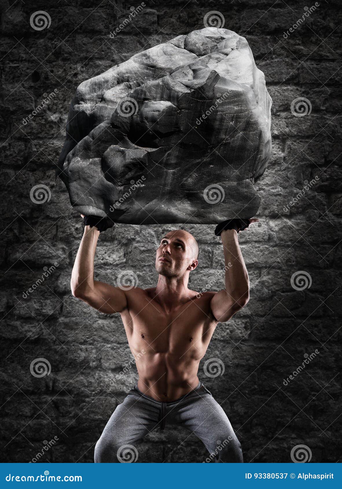 Hard workout stock image. Image of abdominal, fatigue - 93380537